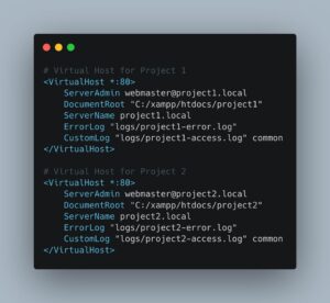 Set up multiple hosts (virtual hosts) in XAMPP on Windows | Coding ...